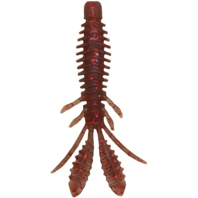 路亚软饵黑坑鲈鱼鳜鱼专用假饵东鼎内德浮水虾软饵蜉蝣虾铅倒钓饵