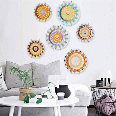 32X Plate Hangers For The Wall 6 8 10 12 Inch,Wall Plate