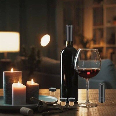 Caps Wrap Wine Bottle Seals Set 50 Pcs Black Pvc Heat
