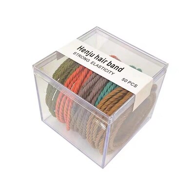 New style hair-resistant durable high elastic rubber band wo