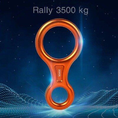 Descender Rappel Rings Outdoor Mountaineering Figure 8