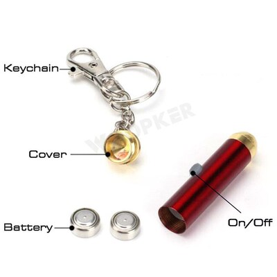 Red Laser Pen 5mW Mini Flashlight Beam Light Pointer Teachin