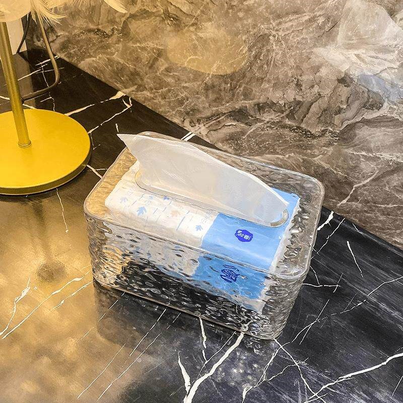 Glacier Pattern Tissue Box for Home Living Room - High-End L