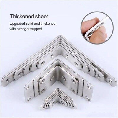 Stainless Steel Corner Code 90 Degree Right Angle Fixator