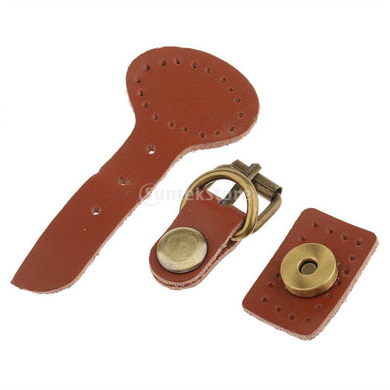 Hot Sale 1 Piece Leather Pin Buckles Embellishment Bag Makin