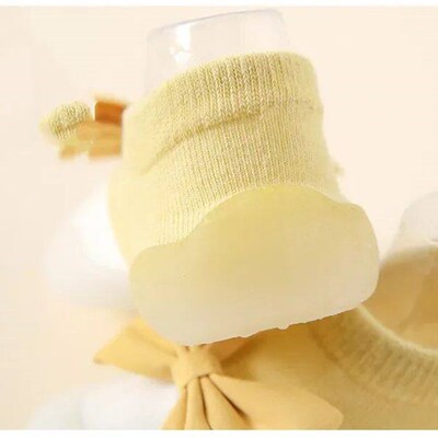 Newborn Baby Boy Shoes Embroidery Pattern Nonslip Floor Sock