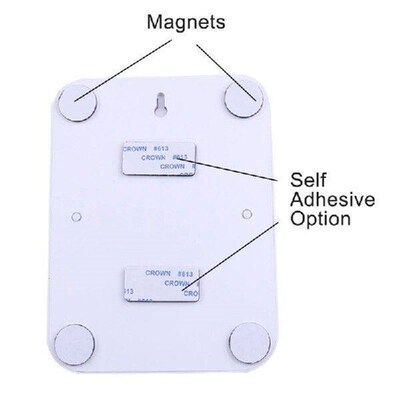 Dog Medication Reminder Feeding Magnets on Back Mounts
