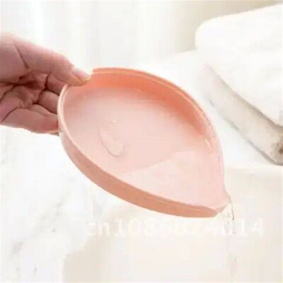 Soap Dish Plate Holder Leaf Shape Soap Holder Storage Rack