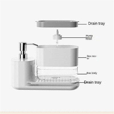 Brushes Holder Hand Sanitizer Storage Box Soap Box Bathroom