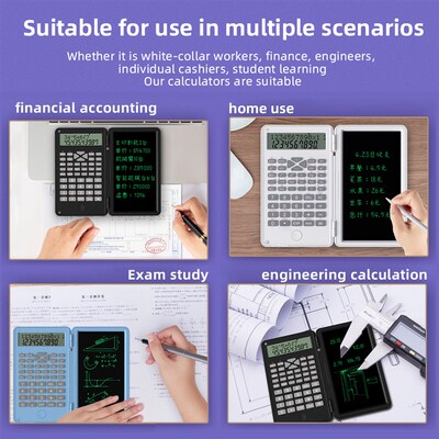 Scientific Calculator with Erasable Writing Board 240