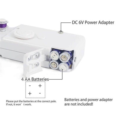 Hand Held Electric MINI Sewing Machine Household Stitch Clot