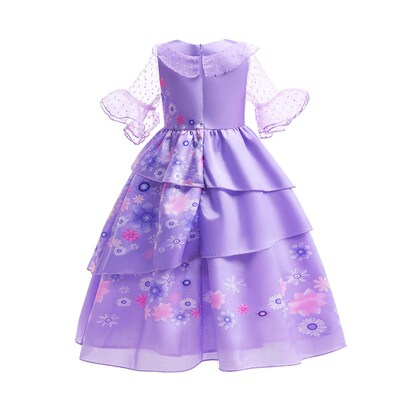 Girls Encanto Mirabel Madrigal Isabela Dolores Charm Costume