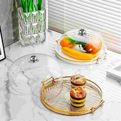 Plastic Transparent Cover Food Protective Dust for Cake