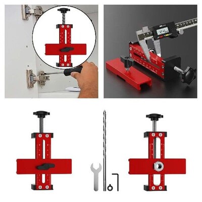 Cabinet Door Mounting Jig Aluminum Alloy for Cabinetry