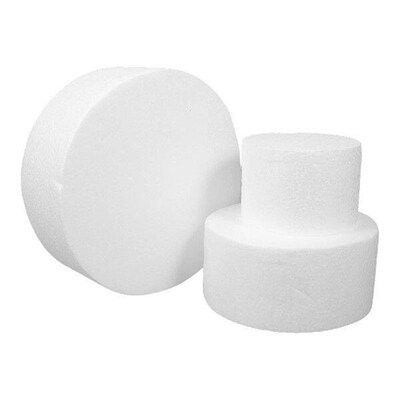3 Pcs Practice Fake Cake Baking Sponge Dummies Kit Decorate