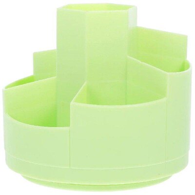 Slots Pen Holder Kawaii Desktop 360 Rotatable 5-Gate