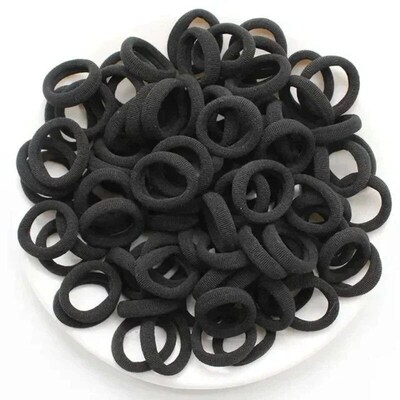 200PCS Women Girls Colorful Nylon Elastic Hair Bands tail Ho