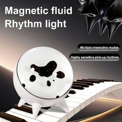 Ferrofluid Music Rhythm Lamp Sound Sensitive Magnetic Fluid