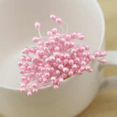 150pcs 55mm Mini Stamen Handmade Artificial Flowers For Wedd