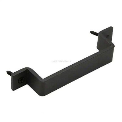 2/4Pcs Black Barn Door Handle Wardrobe Cabinet Door Pulls