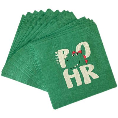 Tagami Machi/Little Dinosaur Disposable cutlery plates Paper