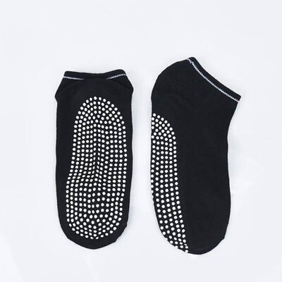 4 pairs Yoga Socks Women Silicone Non-slip Pilates Grip Low-