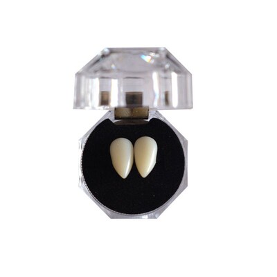 1 Pair Vampire Teeth Fangs Dentures Props Halloween Costume