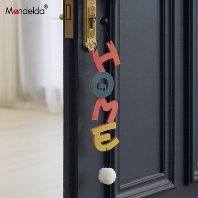 Mandelda创意门把手挂饰新居布置装饰用品客厅玄关乔迁之喜小挂件