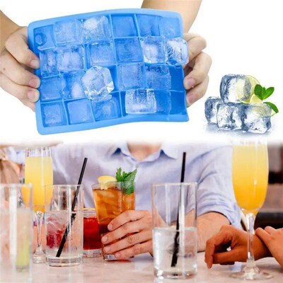 Venlohome 24 Ice Cube Tray Food Grade Silicone Ice Cube Make