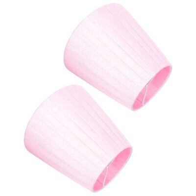 2 Pcs Lampshade PX84 Pink Metal Table Floor Lamp Dust proof