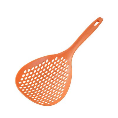 Japanese Large Slotted Spoon with Long Handle for Scooping D