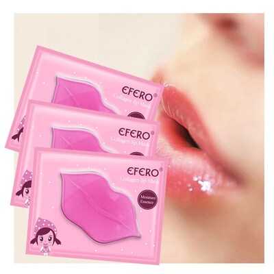 5/6/8 Pack Crystal Collagen Lip Mask Hydrating Moisturizing