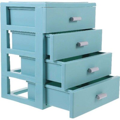 Storage Box Desk Organizer Desktop Case Decorative Table Pp