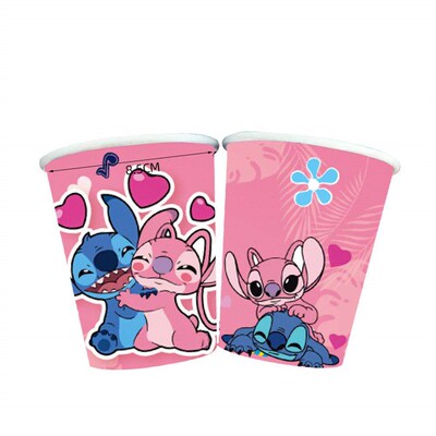 Pink Stitch Girls Birthday Decoration Dispos