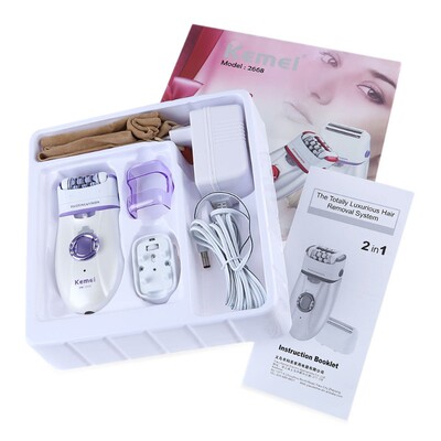 Women Electric Hair Shaver Body Face Legs Depilator Epilator