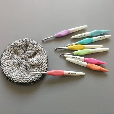 Crochet Hook Mix Size Crochets Soft Handle DIY Knitting Need