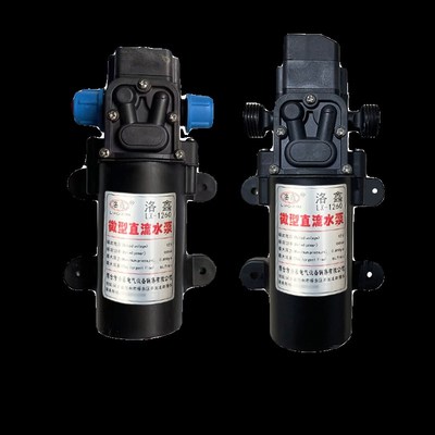 直流清洗机2V电动抽水泵0W自吸隔膜泵洗车打药喷雾器压力泵抽水
