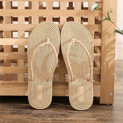 2024 New Flip Flops Women Slippers Ladies Shoes Indoor Outdo