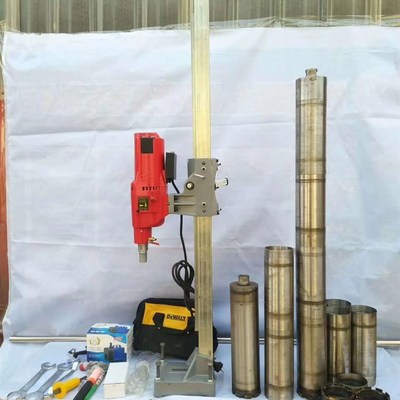 HZ-0隧道仰拱取芯机 2米3米深孔仰拱钻孔机自动电动钻芯钻孔机