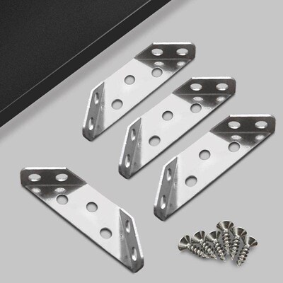 Small reinforced trapezoidal bracket, table and chair board