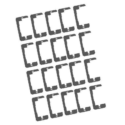 20Pcs Receptacle Levelers Iron Wall Plate Shims for