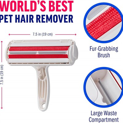 Roller Pet Hair Remover and Reusable Lint Roller Cat and Dog
