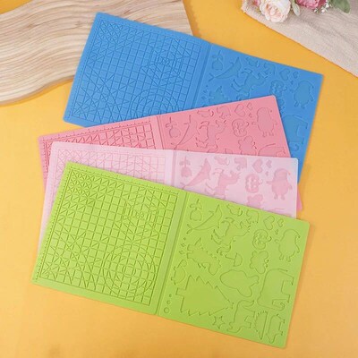 3D Printing Pen Silicone Mat DIY Creative Drawing Template P