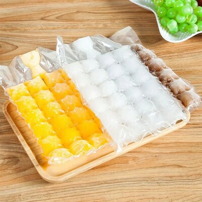 10-100Pcs Disposable Ice-making Bags Freezing Maker Ice Cube