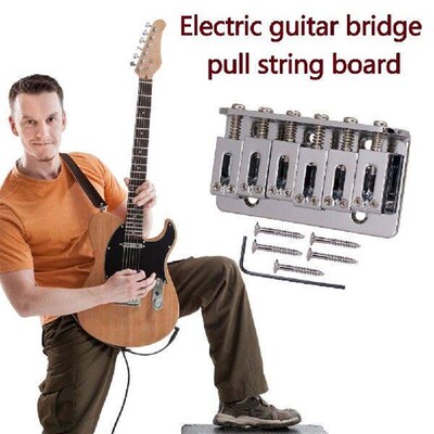 73mm Electric Guitar 6 String Tailpiece Saddle Bridge for