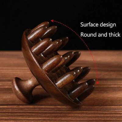 Meridian Circular Comb Scalp Therapy Massage Comb Scalp