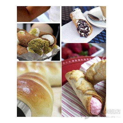 20Pcs Cream Horn Molds Stainless Steel Cannoli Tubes Pastry