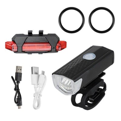 Bike Light Bicycle USB LED Mountain Lamp Cycle Back lights