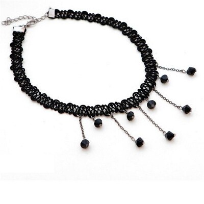 2023 New Arrival Sweet Love Cubic Crystal Pendants Black Vel