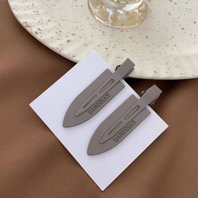 2/1PC No Bend Seamless Hair Clips Winter Hairpin Side Bangs